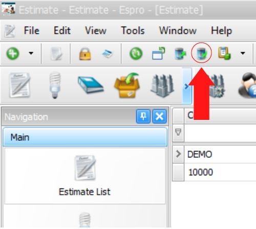 Import / Export an Estimate – Help Centre